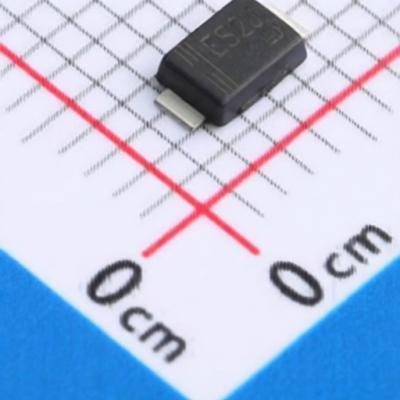 China High speed switching surface mount super fast rectifier LangJie ES2JF with glass passivated chip and molded plastic package for sale