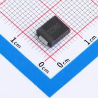 China Metal silicon junction LangJie SS510C Schottky rectifier with loss and UL 94V 0 rated surface mount package for sale