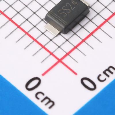 China LangJie SS24F surface mount Schottky rectifier offering and over voltage protection in compact package for sale