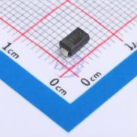 China Fast switching rectifier LangJie RS1J with glass passivated chip and JEDEC DO214AC mold plastic body for sale