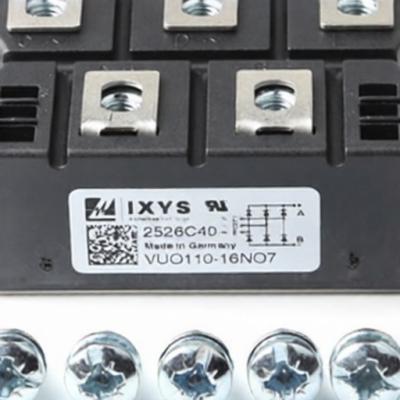 China Standard rectifier module Littelfuse IXYS VUO110-16NO7 with PWS-E package and DCB ceramic isolation for sale