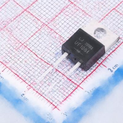 China 10A Super Fast Rectifier LangJie UF1004 Featuring Metal Silicon Junction and Over Voltage Protection for sale