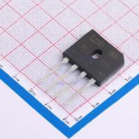 China Silicon bridge rectifier LGE GBU6K with 800 volt maximum rms voltage and molded plastic construction for sale