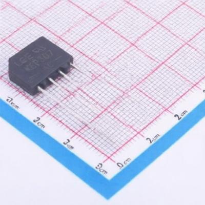 China Glass passivated die molded plastic bridge rectifier LGE KBP307 single phase 3 amp current capability for sale