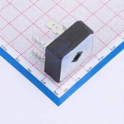 China Three phase bridge rectifier LGE SKBPC2516 with molding compound meeting UL 94 V 0 flammability rating for sale