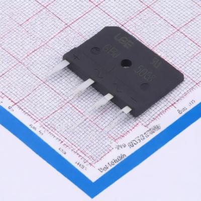 China Durable Glass Passivated Bridge Rectifier LGE GBJ5008 Designed for High Reverse Voltage Applications for sale
