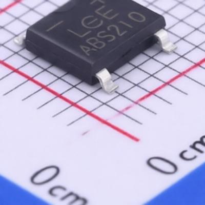 China High Temperature Soldering Single Phase Bridge Rectifier LGE ABS210 with UL Recognized Certification for sale