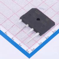 China 6 amp bridge rectifier LGE GBJ608 with high surge current capability and solderable plated terminals for sale