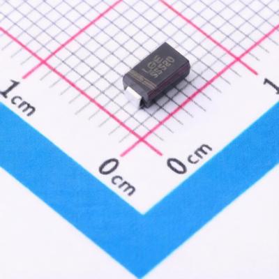 China High Current Surface Mount Rectifier LGE SS520 Suitable for Freewheeling and Overvoltage Protection for sale