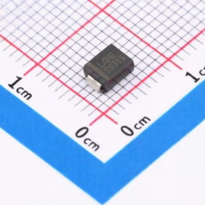 China Schottky Barrier Rectifier LGE SS315 with UL 94V 0 Plastic Material and Metal to Silicon Construction for sale