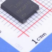 China Single phase fast recovery bridge rectifier LGE RMSB410 offering performance for PCB applications for sale
