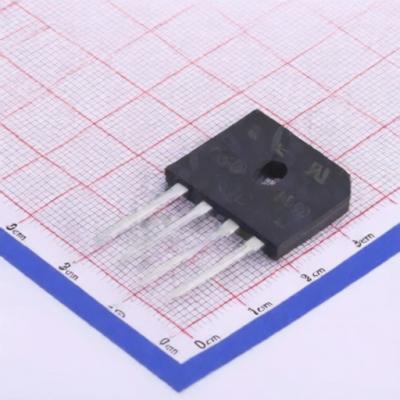 China Glass Passivated Bridge Rectifier with 15 Ampere Forward Current and 1000 Volt Rating LGE GBU1510 Single Phase for sale
