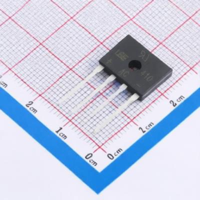 China High Voltage Silicon Bridge Rectifiers LGE LGE410 1000V PRV 135A Peak Surge Overload Molded Plastic for sale