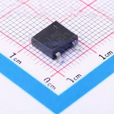 China Single phase bridge rectifier LGE DB307S with 700 volt RMS input voltage and plastic housing material for sale