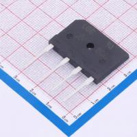 China High current capability bridge rectifier LGE GBJ606 with glass passivated die and molded plastic body for sale