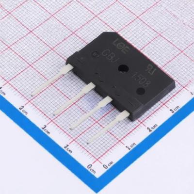 China High Surge Current Bridge Rectifier LGE GBJ1508 with Glass Passivated Die and UL Listed Certification for sale