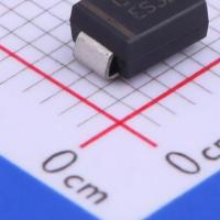 China 3 Ampere Super Fast Rectifier LGE ES3M Surface Mount Featuring High Temperature Soldering Resistance for sale