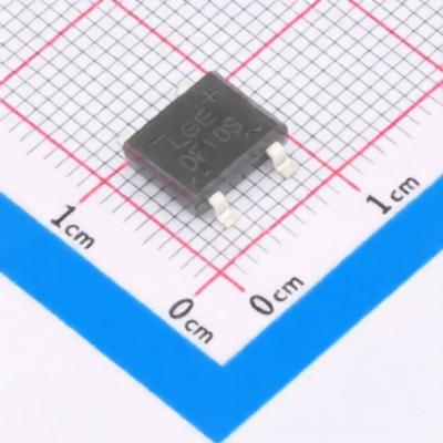 China Molded Plastic Silicon Bridge Rectifier LGE DF10S Featuring Glass Passivated Chip Junctions and 1000V Rating for sale