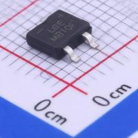 China Silicon Bridge Rectifier LGE MB10F with 1000 Volt Peak Reverse Voltage and 0.8 Ampere Forward Current for sale