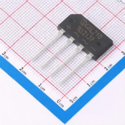China Power supply bridge rectifier single phase LRC GBL210 with UL 94V 0 plastic package and high current capacity for sale