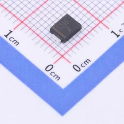 China Schottky Barrier Rectifier LRC SM2100BF Plastic Package Low Voltage High Frequency Application for sale