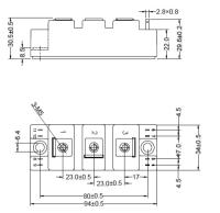 China IGBT Module 600V 200A Featuring Littelfuse MG06200S-BN4MM for High Frequency Switching Applications for sale