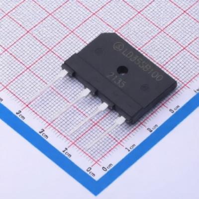 China Glass Passivated Molding High Current Single Phase Bridge Rectifier LRC LD35SB100 for Industrial Power for sale
