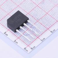 China Single phase bridge rectifier LRC KBP210 with UL 94V 0 flammability classification and 2 amp current for sale