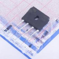 China Single phase bridge rectifier LRC GBU4K with molded glass passivated package and high IFSM rating for sale