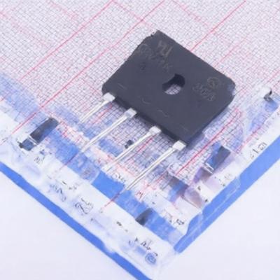 China Single phase bridge rectifier LRC GBU4K with molded glass passivated package and high IFSM rating for sale