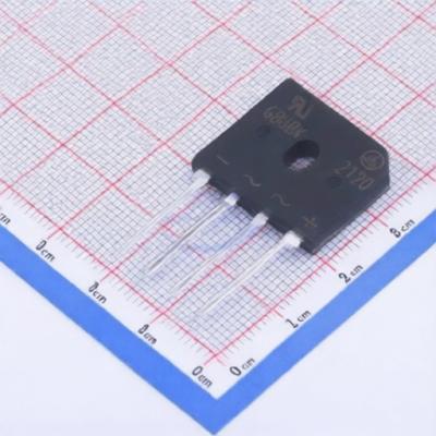 China power rectification with LRC GBU8K single phase bridge rectifier featuring glass passivated chip junctions for sale