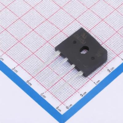 China Single Phase Bridge Rectifier High Current LRC GBU15J Glass Passivated Molding Electrical Component for sale