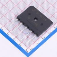 China Three phase bridge rectifier LRC 3PB2516 featuring high voltage capacity and UL 94V 0 plastic package for sale