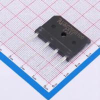 China Durable single phase bridge rectifier LRC D20SB100 with glass passivated junctions and 94V 0 rated plastic package for sale