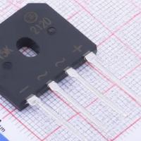 China Single phase bridge rectifier LRC GBU15K featuring plastic package and 15 amp forward current rating for sale