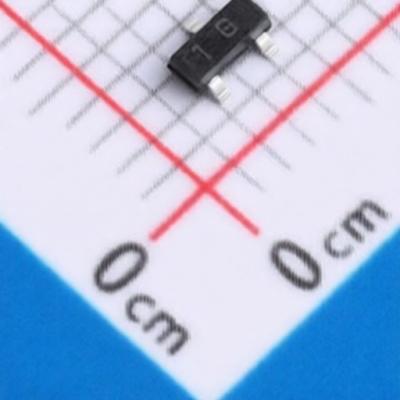 China Low voltage low current NPN transistor luJing BC847C in SOT-23 package for various gain classifications for sale