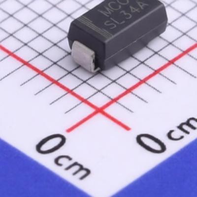 China Low Forward Voltage Schottky Rectifier MCC SL34A TP 3 Amp with High Surge Forward Current Capability for sale