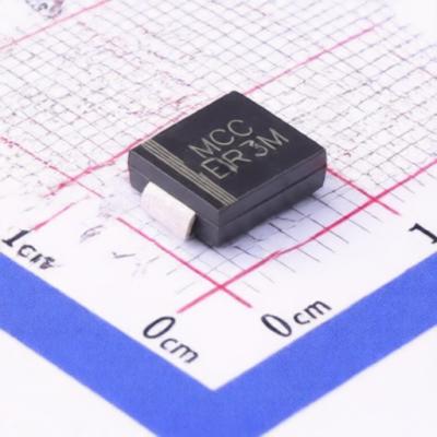 China Silicon Rectifier MCC ER3M TP 3 Amp Super Fast Recovery Diode for Electronic Circuits Applications for sale