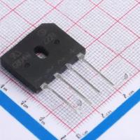 China Glass passivated bridge rectifier LRC GBU4M with 1000 volt maximum repetitive voltage and high current capacity for sale