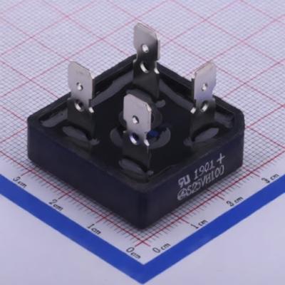 China Robust power handling rectifier LRC S25VB100 with 25 ampere forward current and 1000 volt maximum voltage for sale