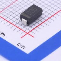 China Schottky Diode LRC SM360A with Molded Plastic Over Glass Body and UL 94V0 Flammability Rating for sale