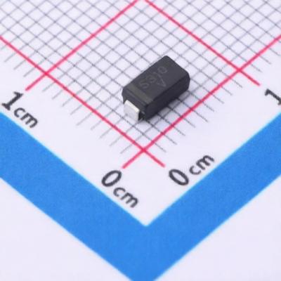 China Low voltage high frequency Schottky Barrier Rectifier LRC SM3100A with 100 volt peak reverse voltage for sale
