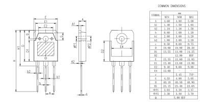 China Switching device luxin-semi YGD65N65U1 650V 65A trench field stop IGBT ideal for welding and inverter for sale