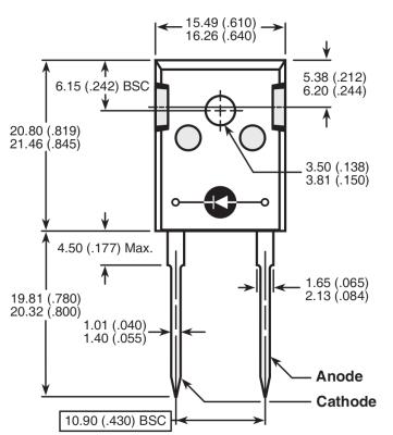 China rectifier diode MICROCHIP APT15D60BG with ultrafast recovery times and soft recovery characteristics for sale