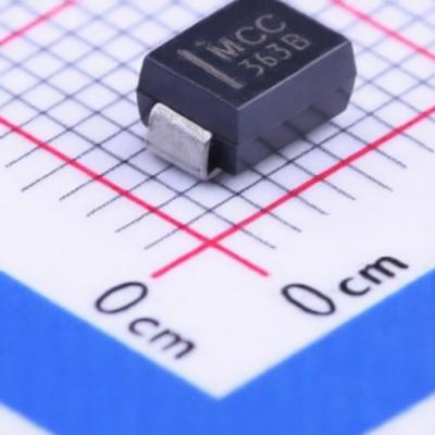 China 5 Watt Silicon Zener Diode MCC SMBJ5363B-TP with Low Profile Package and Precise Voltage Regulation for sale