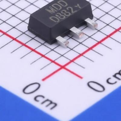 China MDD Microdiode Semiconductor D882 NPN transistor designed for general purpose in SOT89 3L package for sale