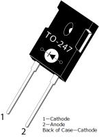 China 1200 Volt 30 Amp Silicon Carbide Diode MICROCHIP MSC030SDA120BCT Ideal for Power Supplies and EV Chargers for sale
