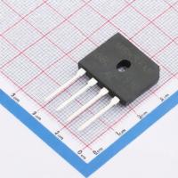 China molded plastic bridge rectifier MSKSEMI GBU1510-MS series with surge overload rating 230 amperes peak for sale