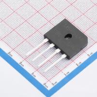 China Low forward voltage single phase bridge rectifier MSKSEMI GBU610-MS designed for printed circuit boards for sale