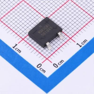 China Compact molded plastic diode MSKSEMI DB104S with high temperature tolerance and 1 amp forward current for sale